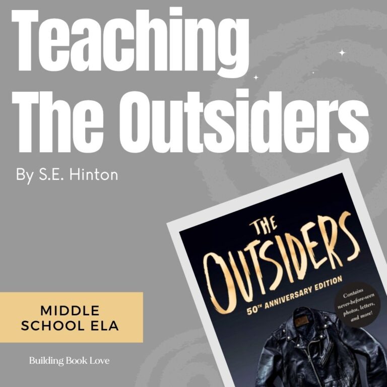 The Outsiders Lesson Plans: Activities, Themes, & Ideas - Building Book ...